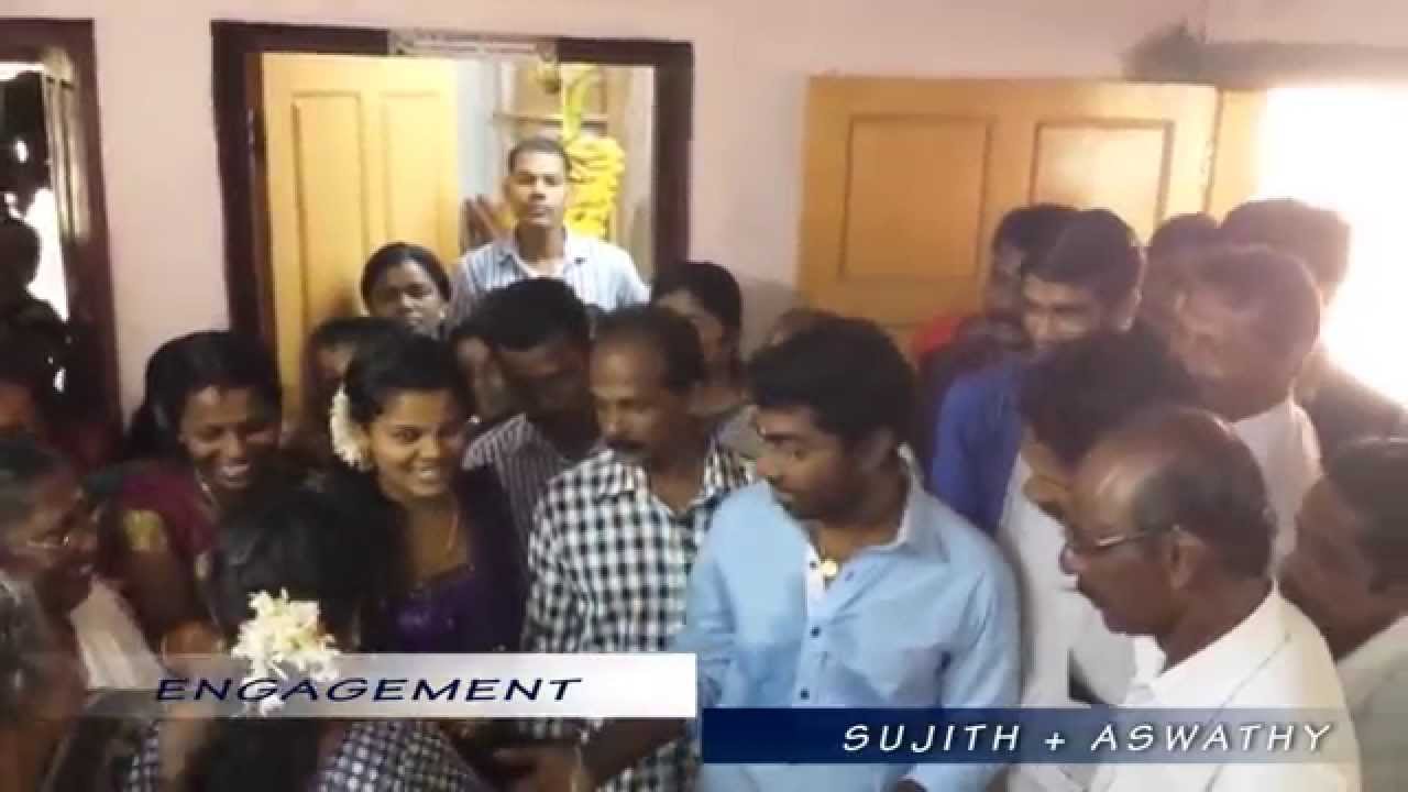 SUJITH+ASWATHY engagement - YouTube