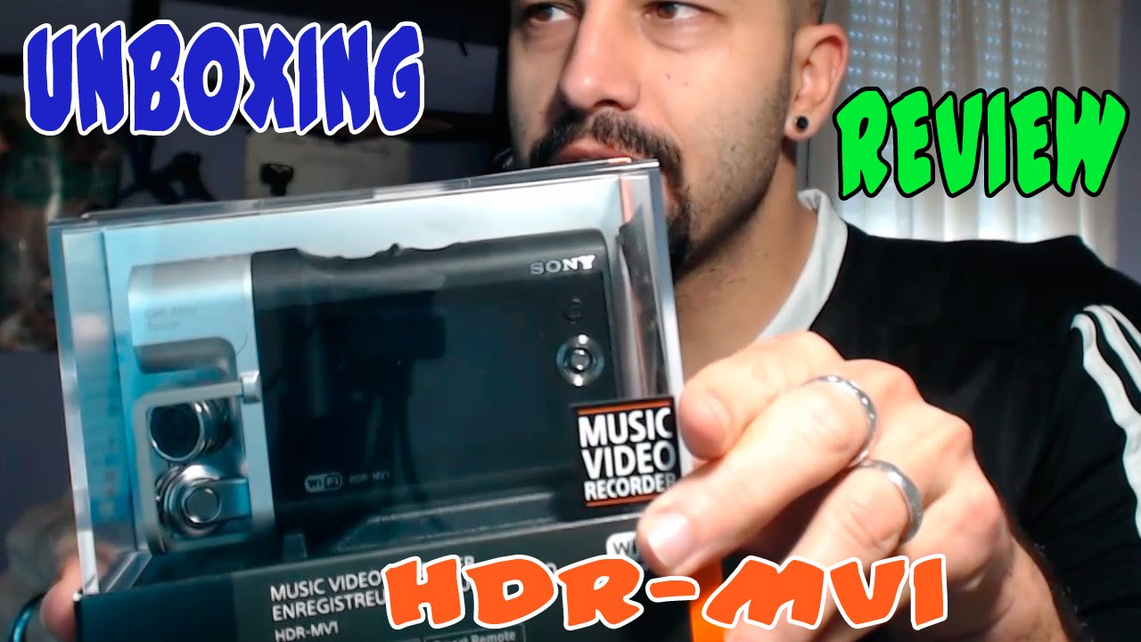 SONY Music Video Recorder HDR MV1 | Unboxing y Review en Español ...