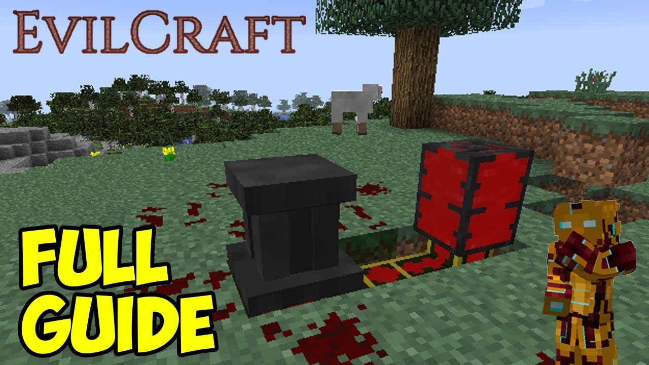 Minecraft Evilcraft SANGUINARY PEDESTAL (FULL GUIDE) (EASY) - YouTube