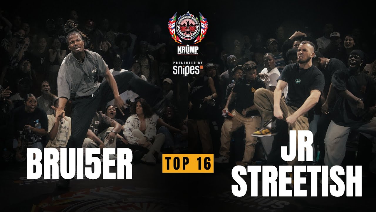 Brui5er vs Jr Streetish | Male Top 16 | EBS Krump 2024 - YouTube