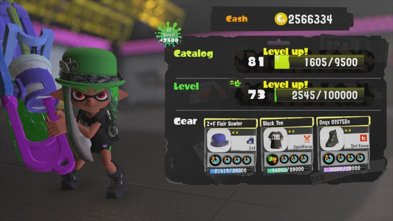 Splatoon 3 - Rainmaker - Reaching Level 73 - YouTube