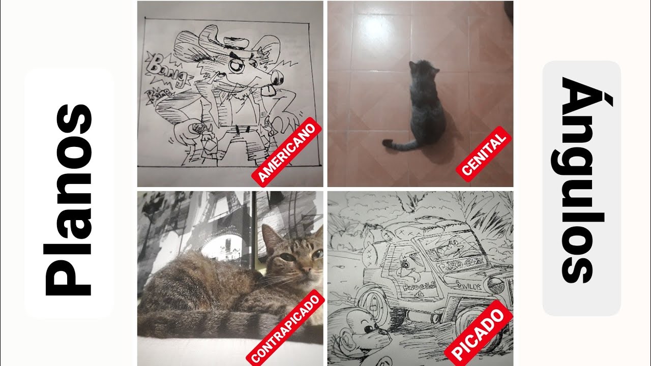 PLANOS y ÁNGULOS en CÓMICS - YouTube