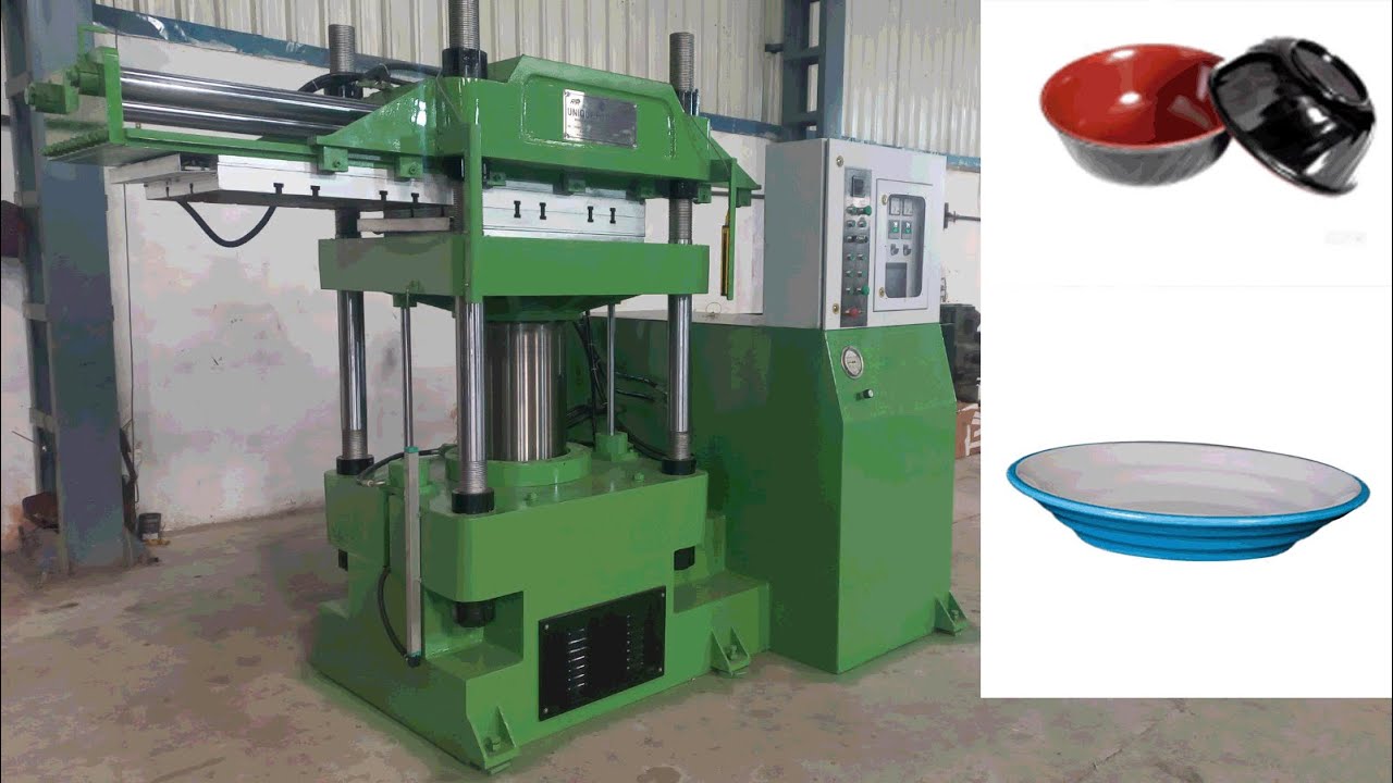 Hydraulic Press| Melamine Tableware | Plate Making Press | Bakelite ...