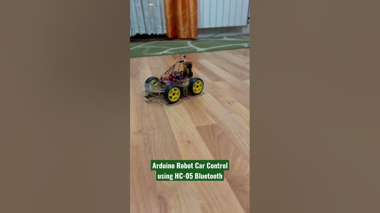 Arduino Robot Car Control Using Hc 05 Bluetooth Youtube
