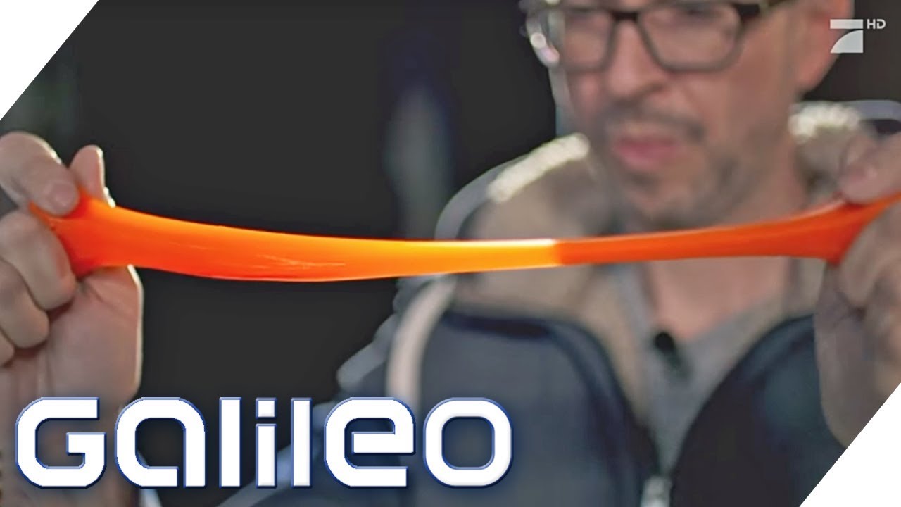 Das Wunder-Material Orange Goo - so soll es Leben retten | Galileo ...