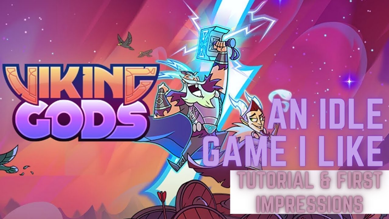 Viking Gods Idle Tap Game Tutorial & First Impressions - YouTube