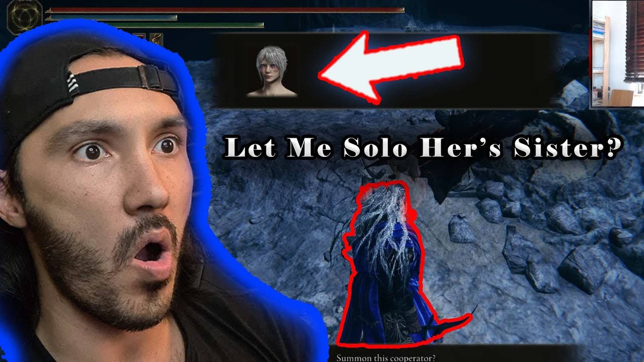 First time summoning someone in Elden Ring - Metyr, Mother of Fingers ...