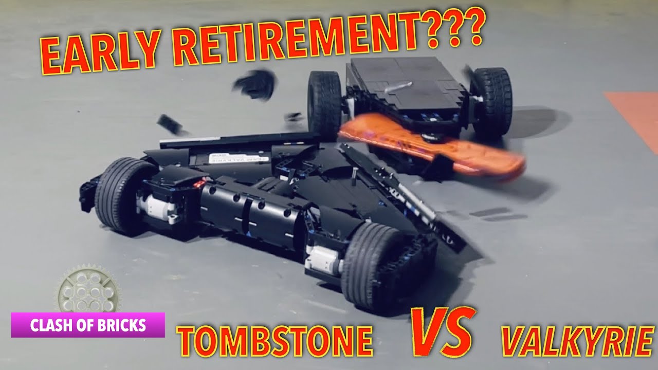 LEGO BATTLEBOTS BRUTAL FIGHT!!! | Tombstone Vs Valkyrie - YouTube