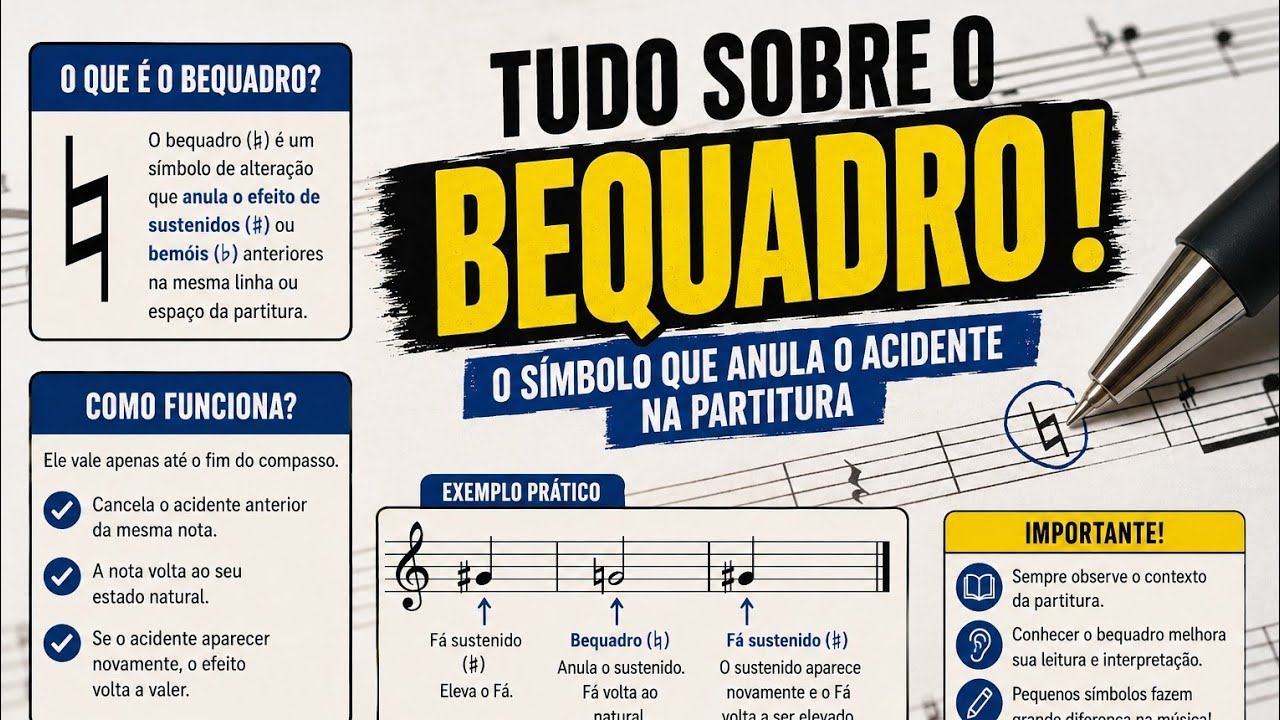BEQUADRO: Entenda de uma Vez por Todas! | Academia de Piano - YouTube