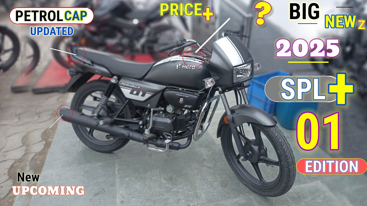 splendor 01 new model 2025 || splendor 2025 new model | splendor xtec 2 ...