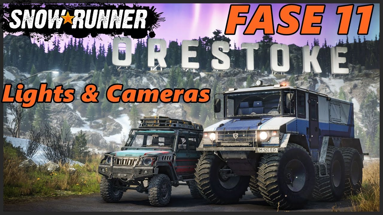 SNOWRUNNER: FASE 11 - Burlak 6x6 & Neo Falcon 2000, mapas, trailers ...