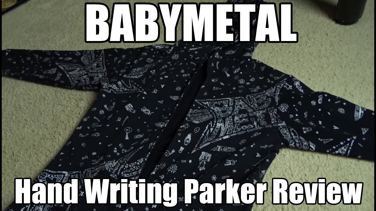 BABYMETAL Hand Writing Parker - YouTube