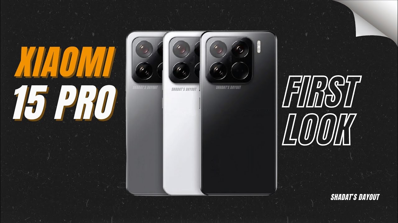 Xiaomi 15 Pro First Look - IT's finally HERE - YouTube