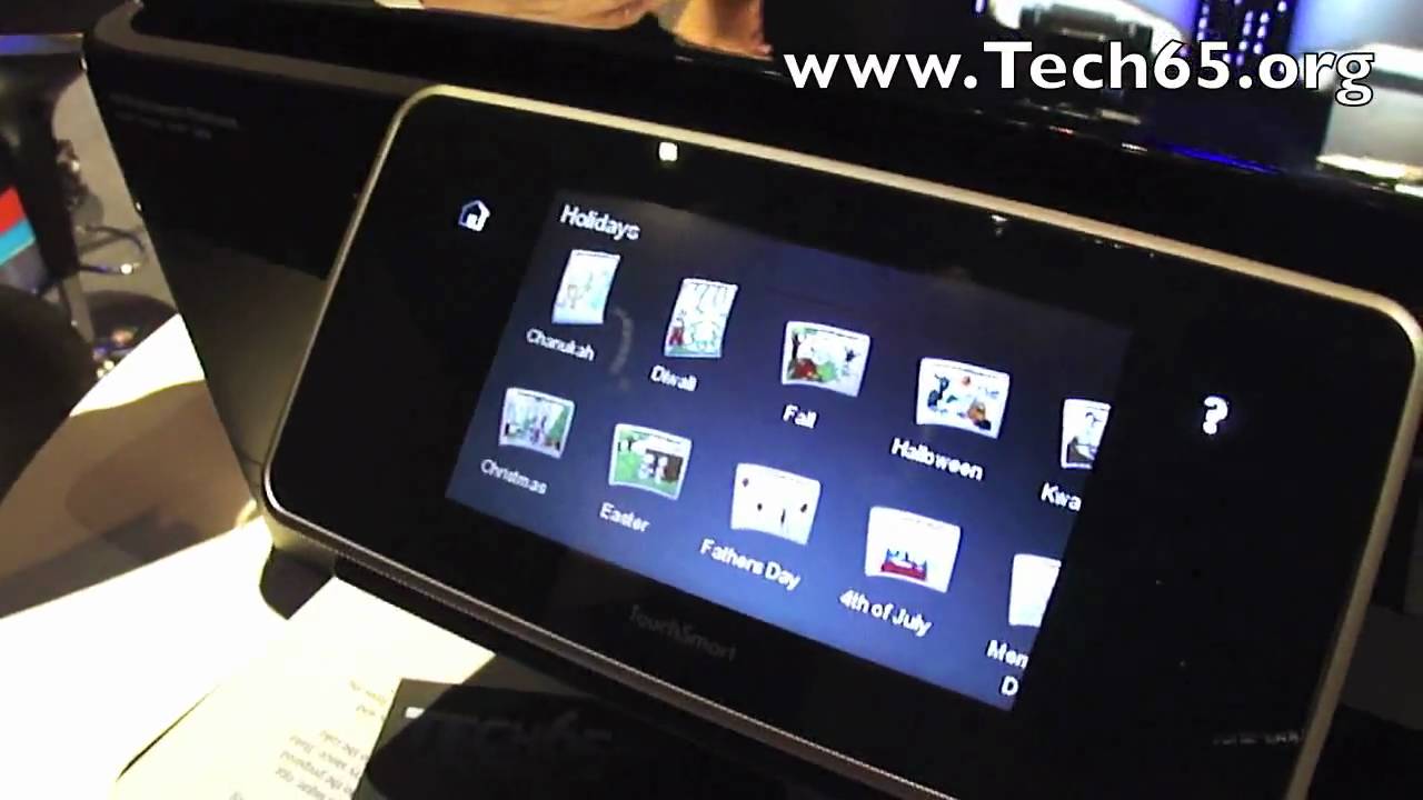 HP Print Apps and ePrint First Look - YouTube
