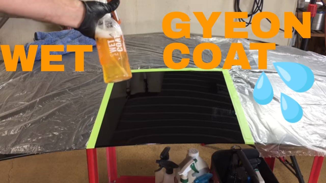 Gyeon Q2M Wet Coat!! Instant Hydrophobicity Booster!! - YouTube
