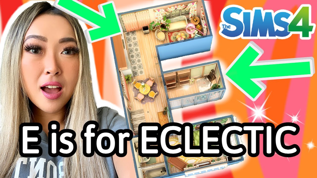 Building the BEST floorplan in the letter E! Sims 4: Alphabet Build Challenge | Part 5 - YouTube