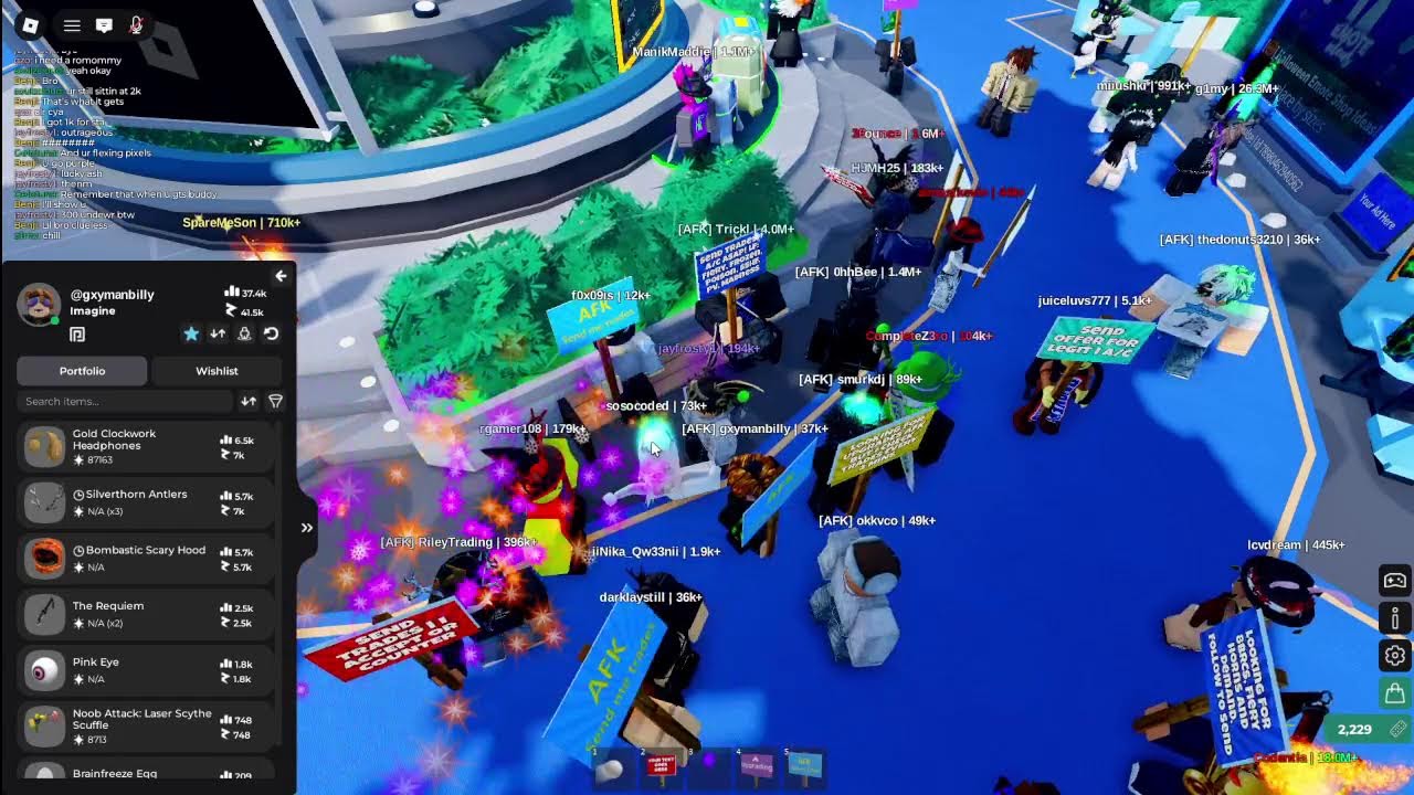 Trading 200K ROBUX - YouTube