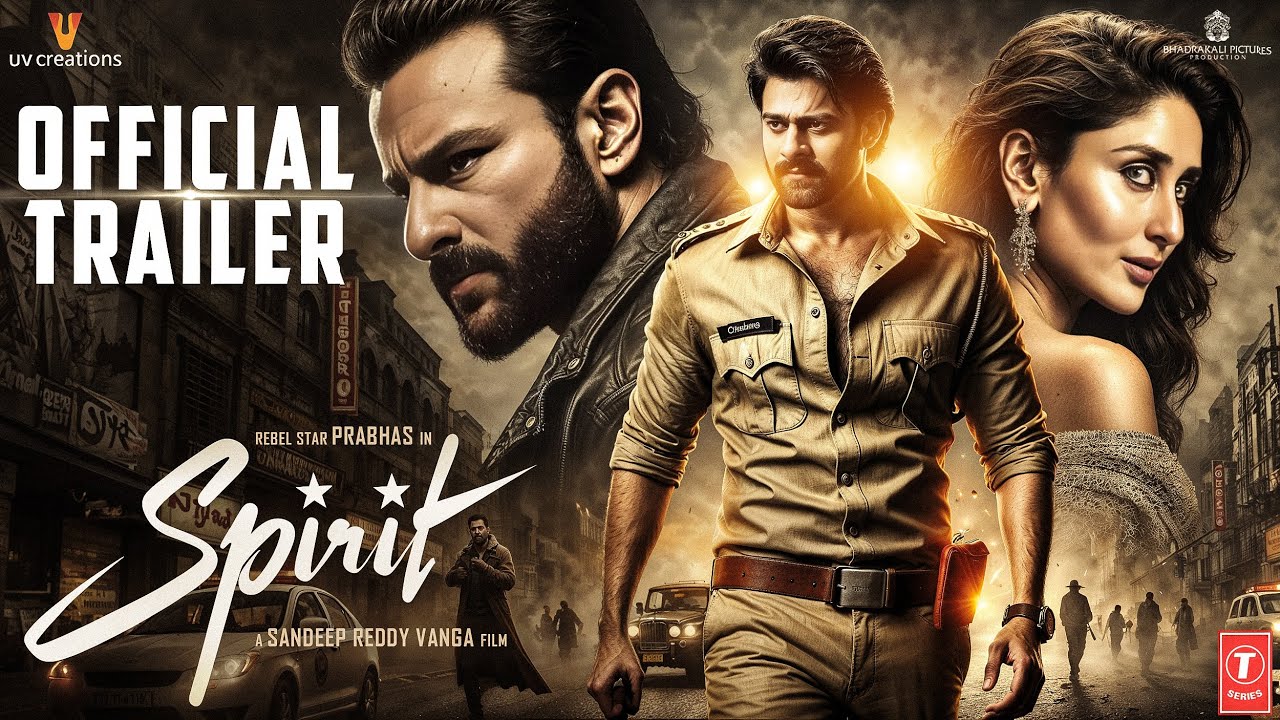 SPIRIT | 41 Interesting Facts | Prabhas, Kiara Advani, Kareena Kapoor ...