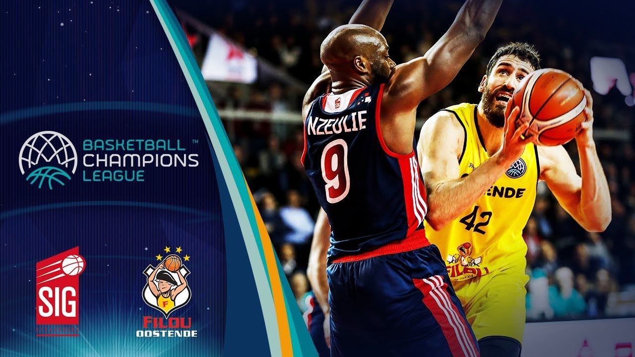 SIG Strasbourg v Filou Oostende - Full Game - Basketball Champions ...