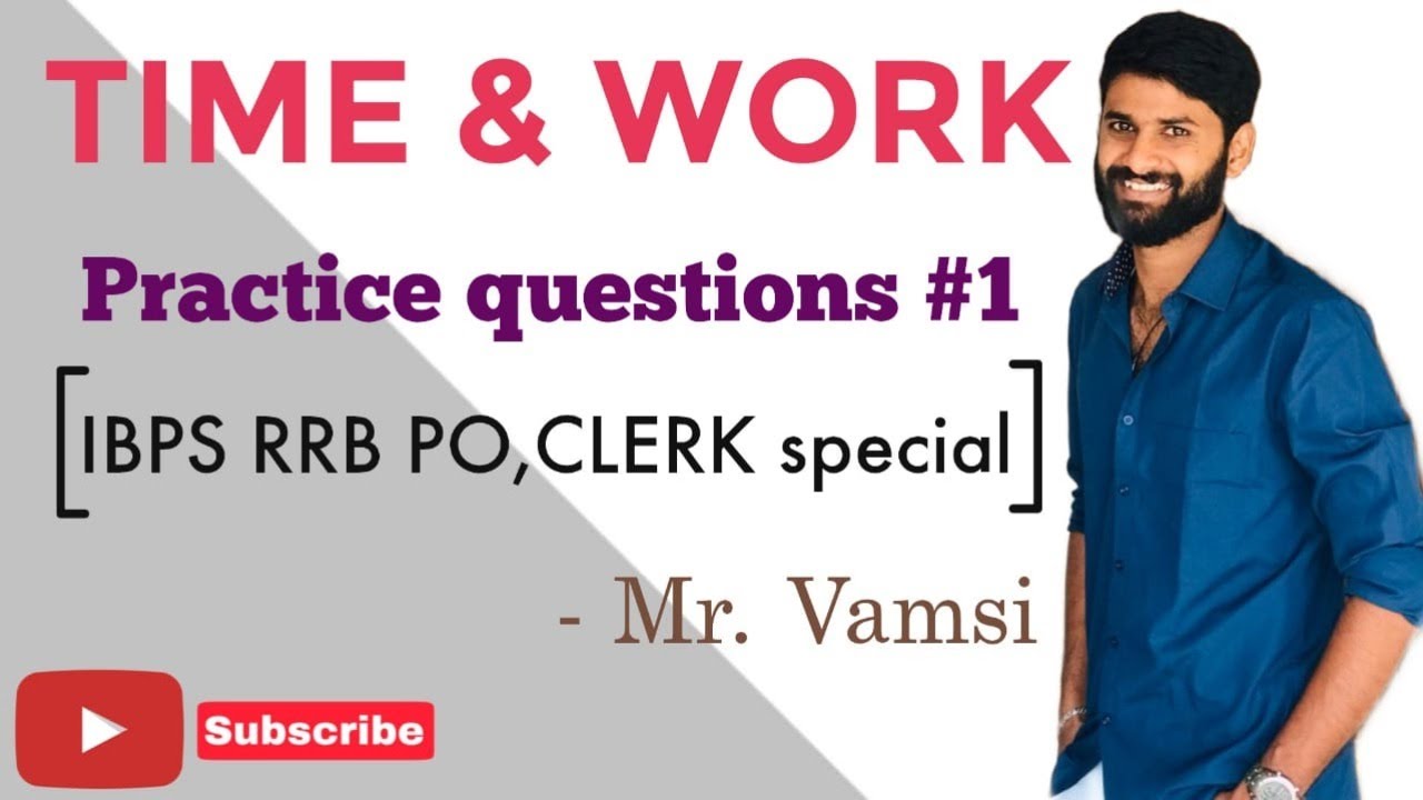 Time & Work | Practice question #1 - YouTube