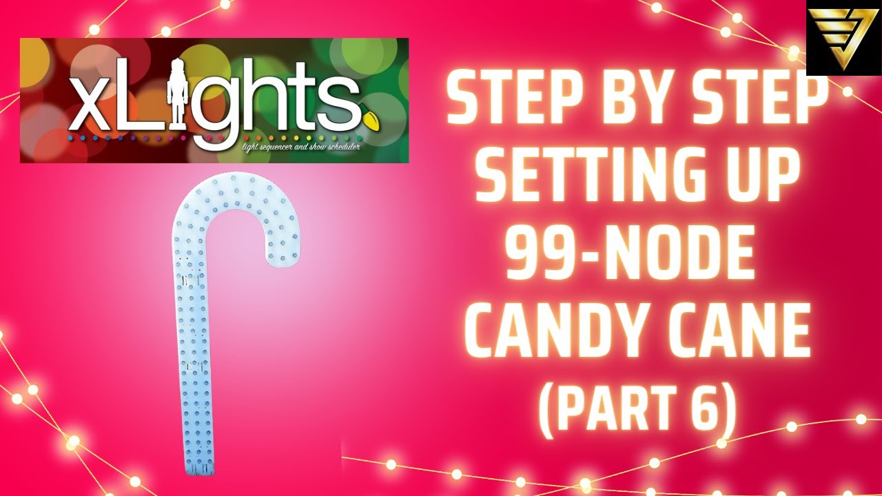 Step-by-Step #HinksPix Pro 99-node Candy Cane | #216 (Christmas Lights ...