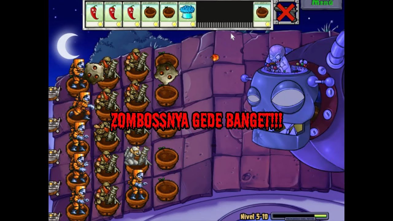 Plants Vs Zombies Metal Slug Mod Walkthrough Part 10 : Akhirnya Tamat ...
