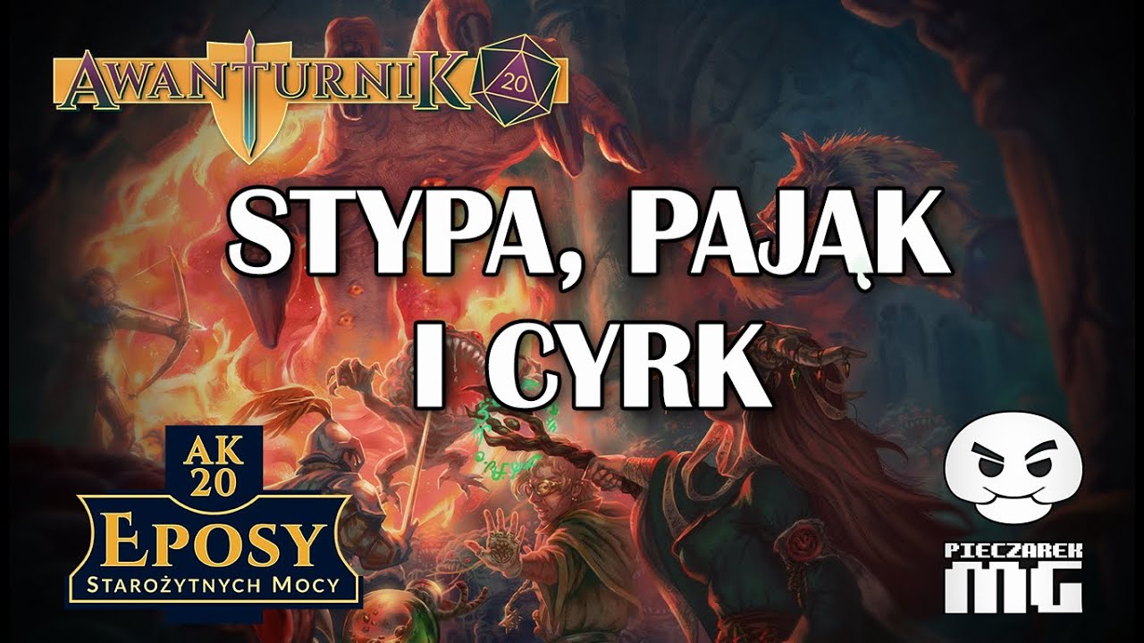 Sesja RPG AwanturniK20 BETA | Stypa, Pająk i Cyrk | Odc. 3 - YouTube