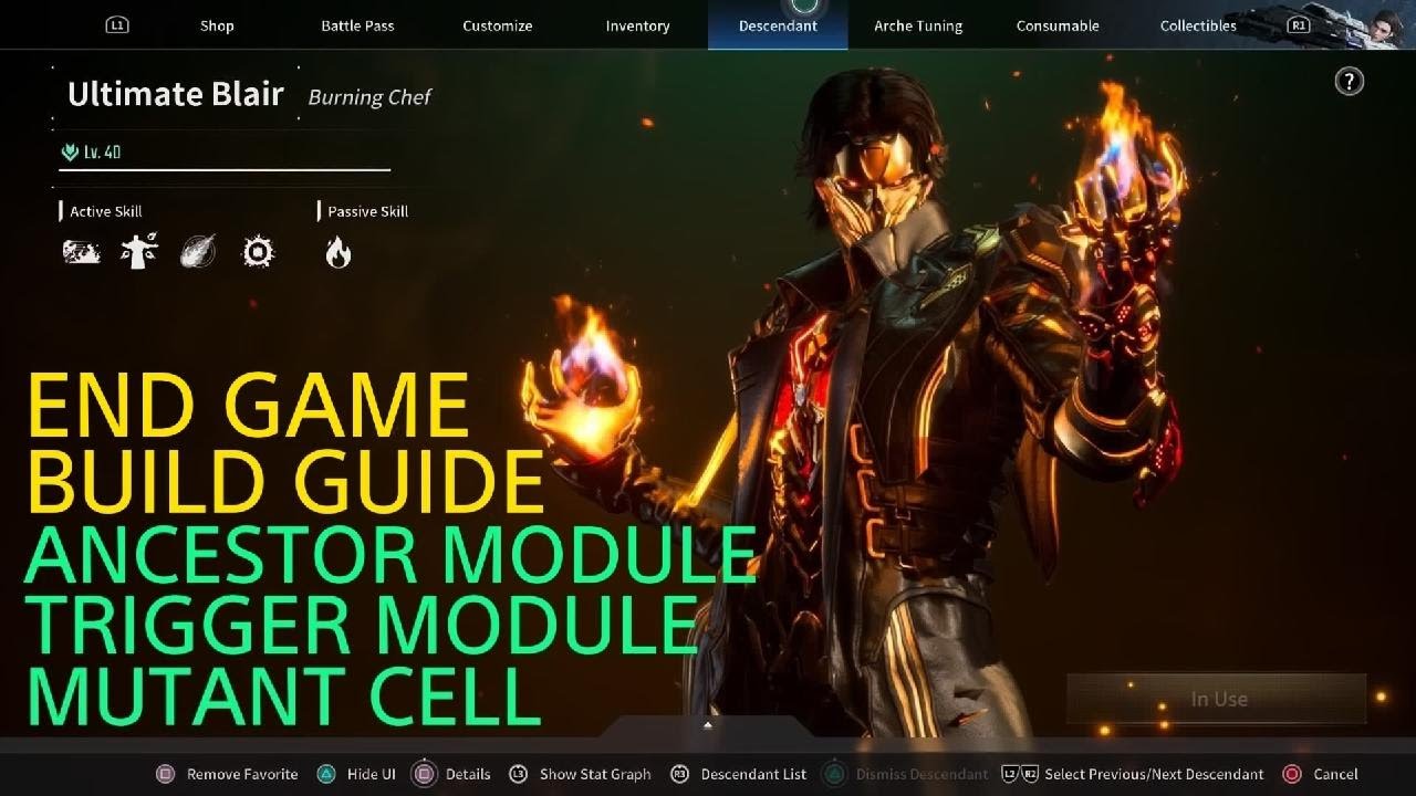 END GAME - ULTIMATE BLAIR BUILD, ANCESTOR / TRIGGER MODULE / MUTANT ...