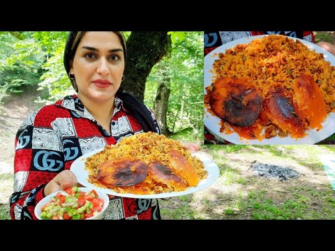 Persian Loobia Polo - LOOBIA POLO (Persian Green Bean Rice) with ...