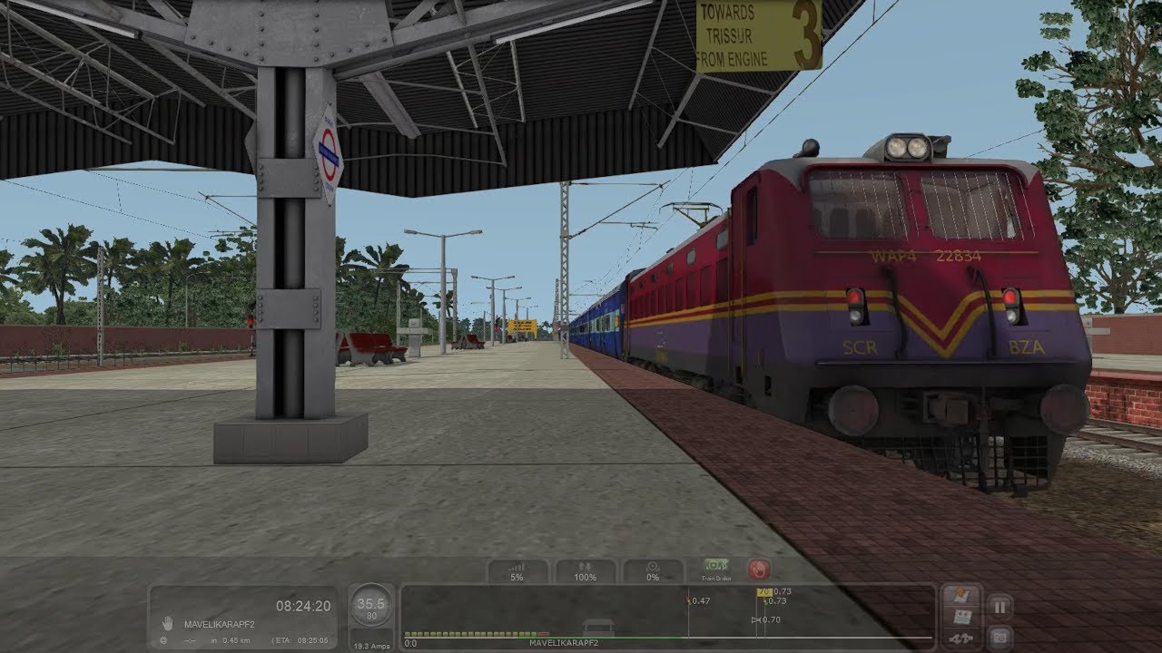 Parasuram Express (QLN-ERN) - Karunagapalli to Chengannur - Part 2 ...