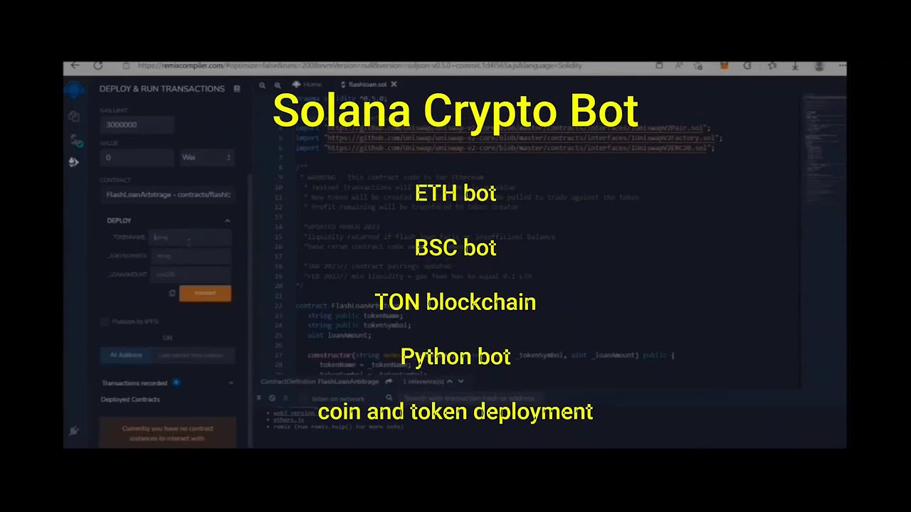 Crypto Mev Bot, solana trading bot, binace, #ethereum volume bot # ...