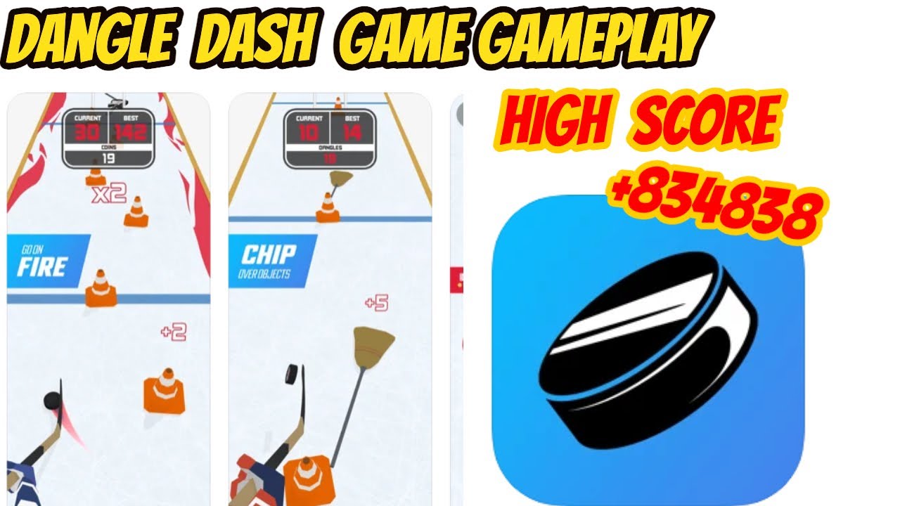 #1ontrending Dangle Dash Game-The king of dirty dangles-Fun Hockey ...