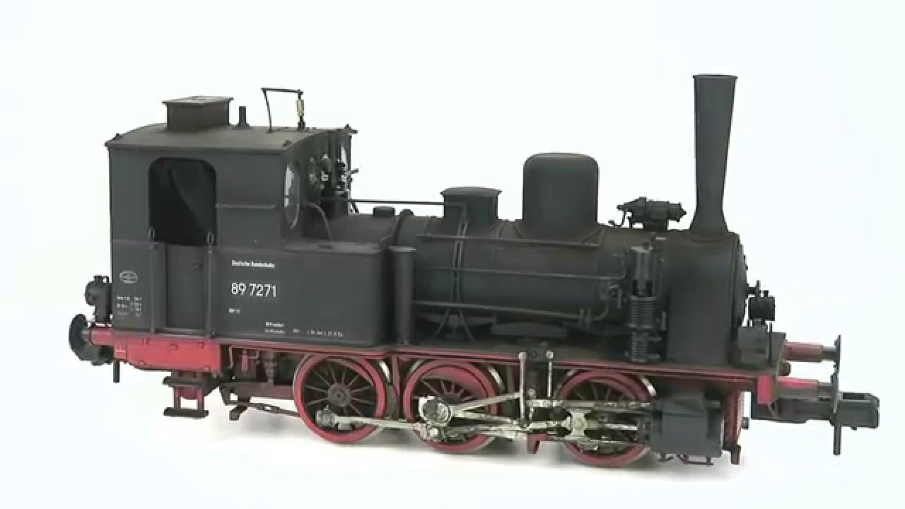 Märklin Spur I Dampflok BR 89 7271 der DB, SOUND PREMIUM PATINIERT ...