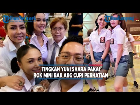 Tingkah Yuni Shara pakai rok mini bak abg tuai perhatian