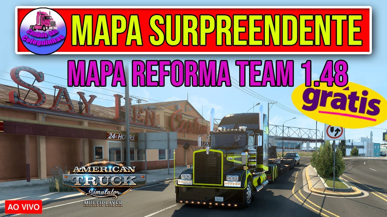 Mapa REFORMA ATS - Surpreendente a Atualização 1.48 - YouTube
