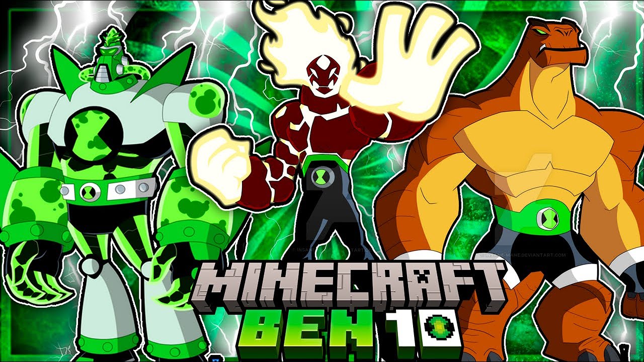 ESTA É MELHOR ADDON DE " BEN 10 " MAIS REALISTAS COM VARIOS ALIENS NO ...