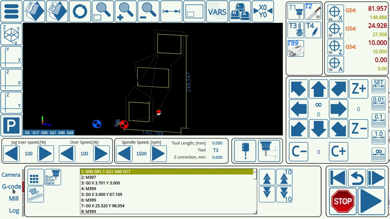 CNC Vision system demo video. - YouTube