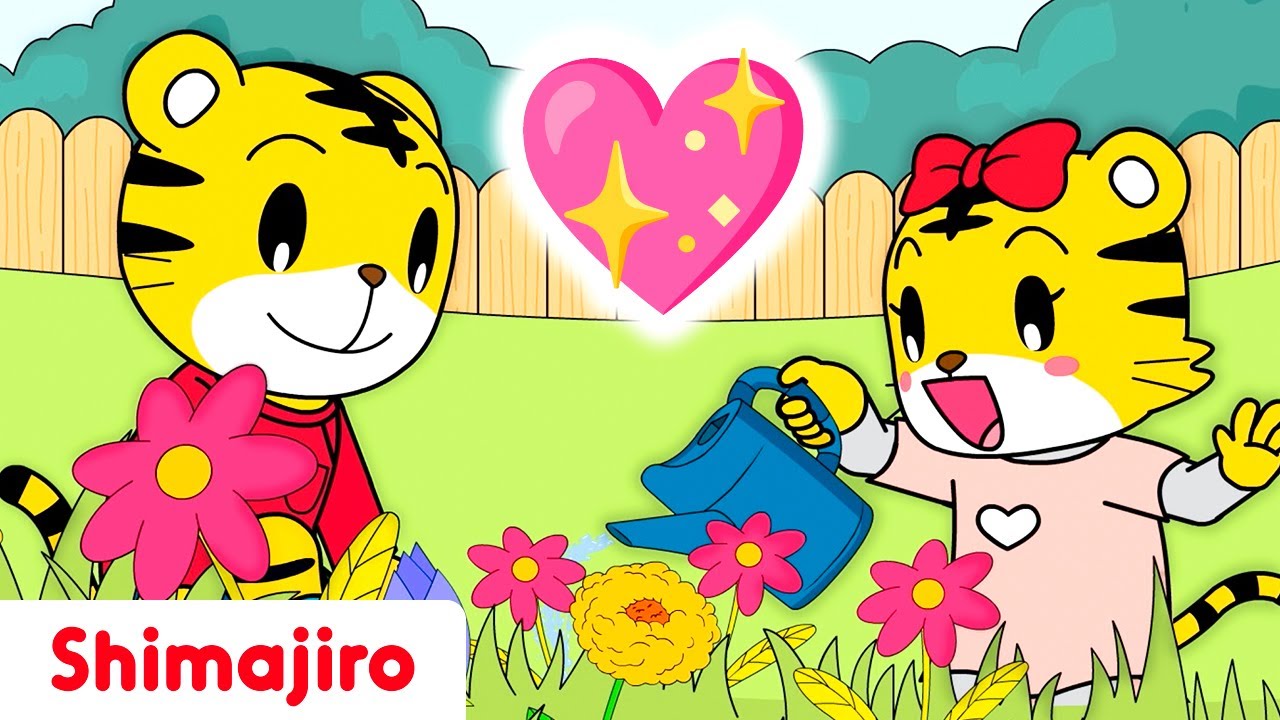 Let's play outside song! (too much screen time) - Shimajiro Nursery ...