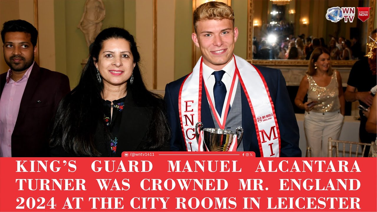 King’s Guard Manuel Alcantara Turner was crowned Mr. England 2024 at ...