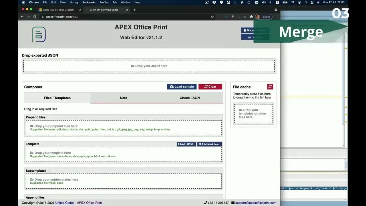 4 steps to use APEX Office Print (AOP) - YouTube