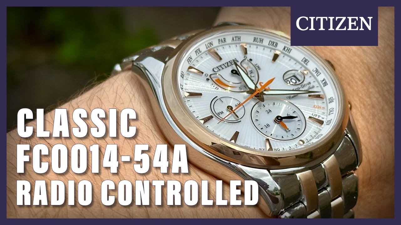 Unboxing The Citizen Radio Controlled FC0014-54A - YouTube