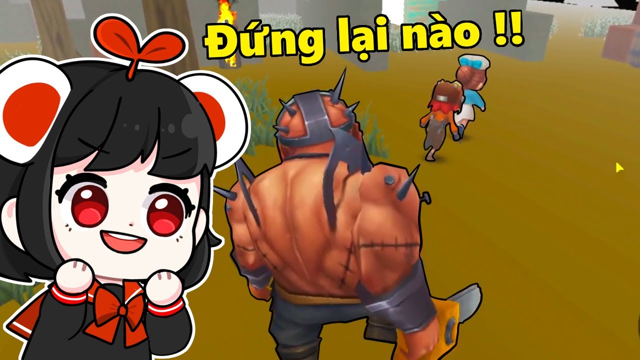 Mèo Simmy Hóa Thành Đồ Tể Săn Lùng Mọi Người Trong BlockMan Go - YouTube