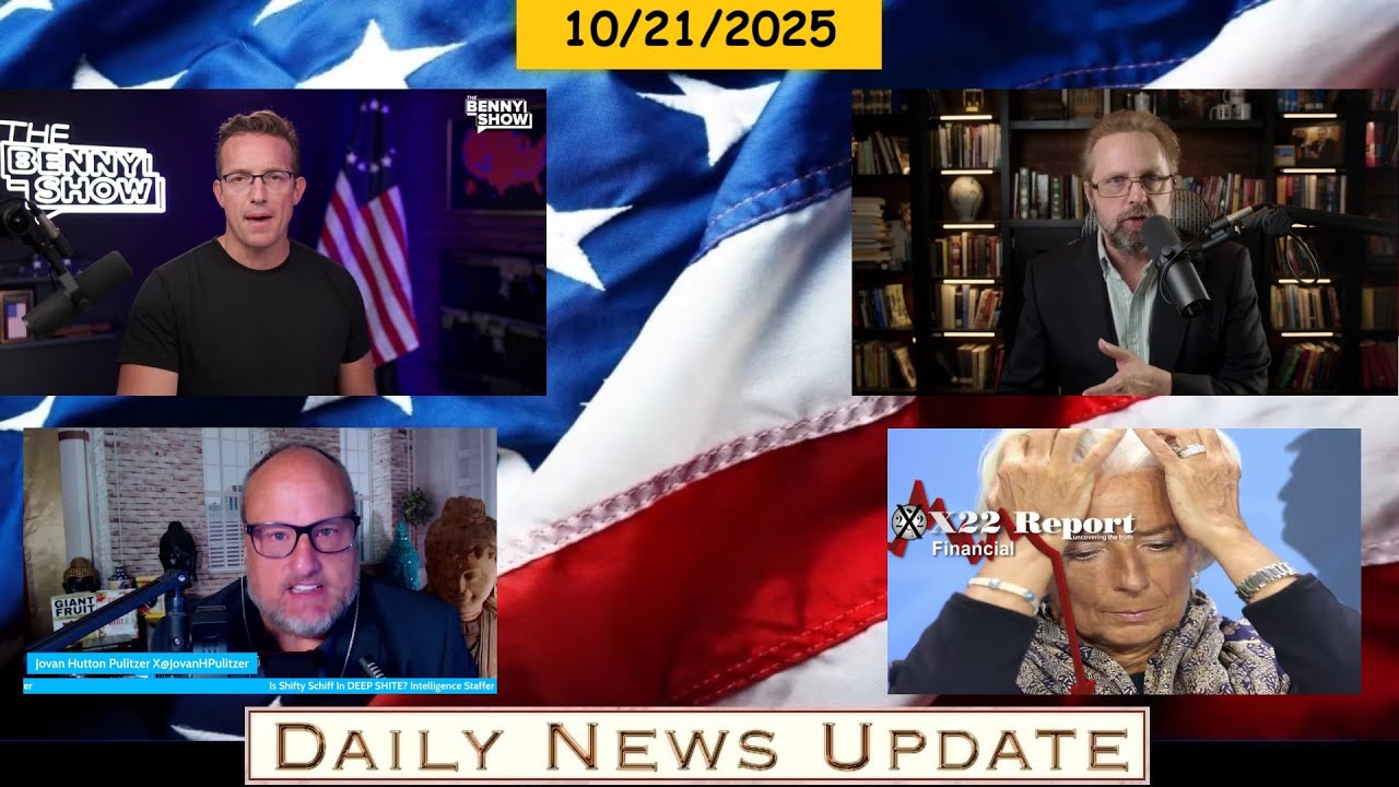 EP1722 | Benny Johnson: Bongino, Dr Steve Turley: Purge, Jovan H ...