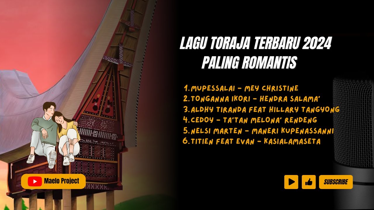 LAGU TORAJA TERBARU TAHUN 2024 PALING ROMANTIS - YouTube