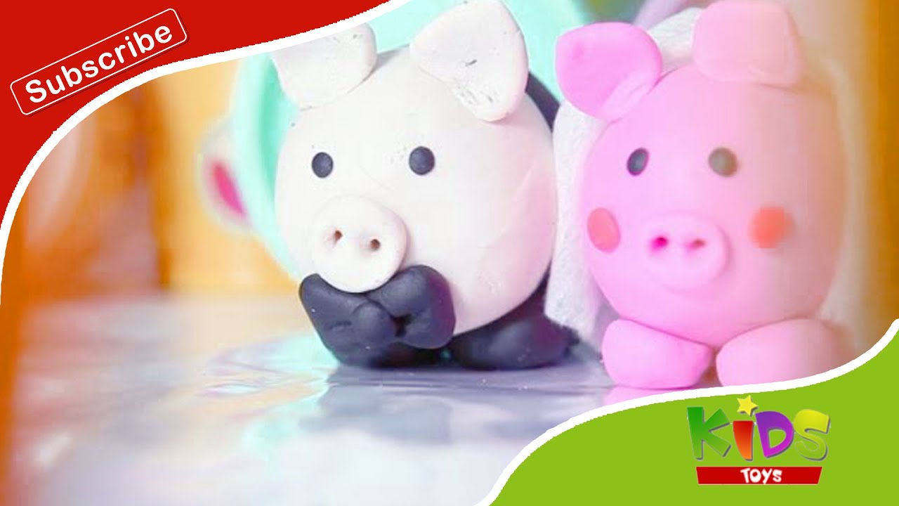 Pig play set - Play Doh Peppa Pig - YouTube