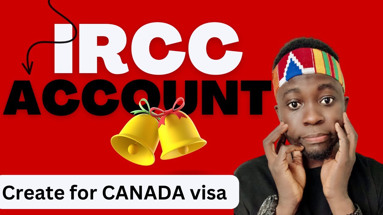 CREATE IRCC ACCOUNT | For Canada Visa Application - YouTube