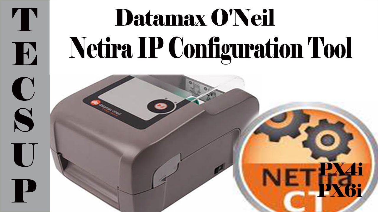 Datamax BarCode Printer Setup | Netrira setup | IP Configuration | for ...