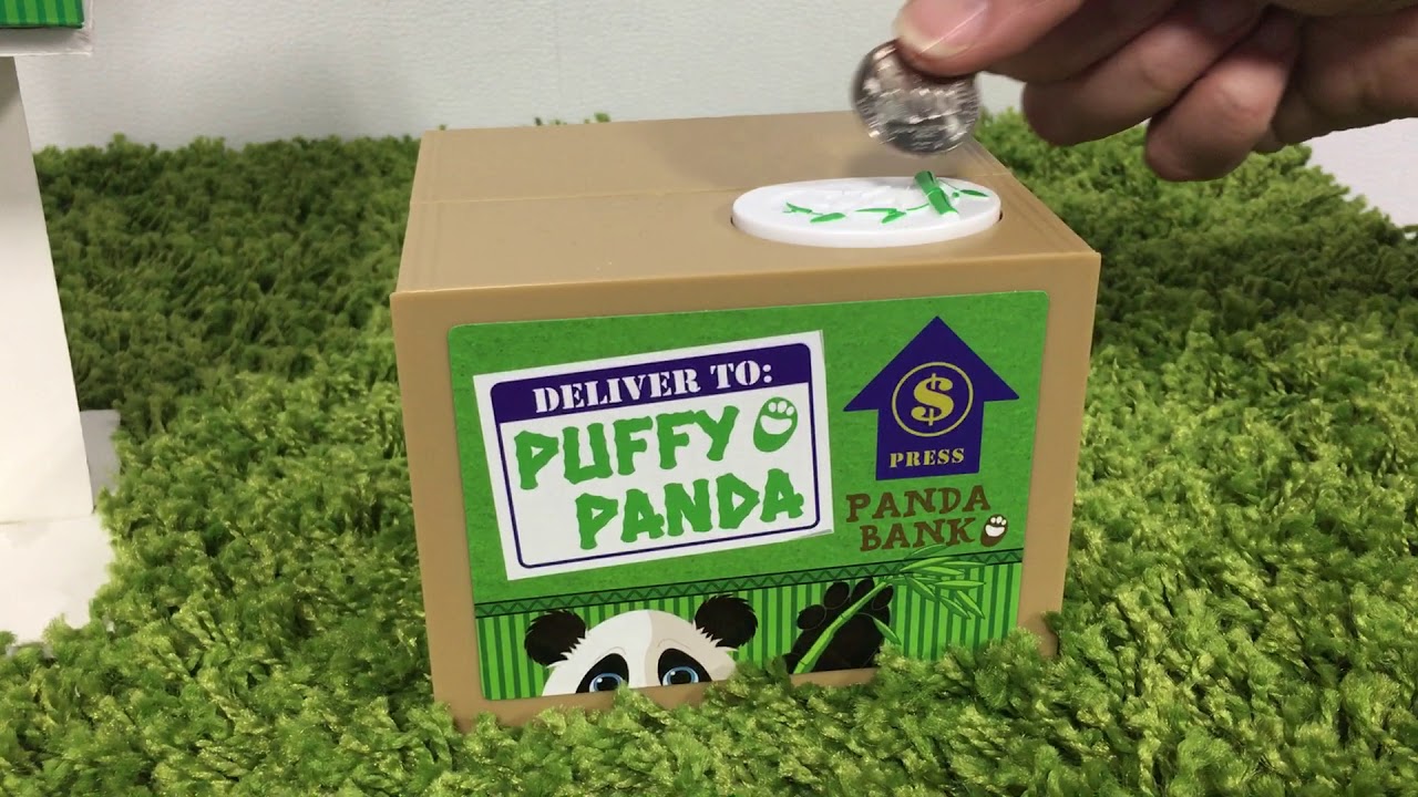 Puffy Panda Bank - YouTube