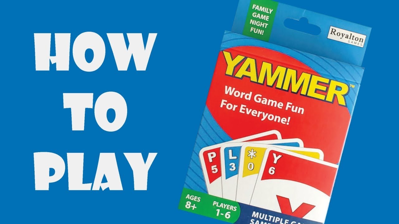 Yammer Classic Word Card Game - Explainer Video - YouTube