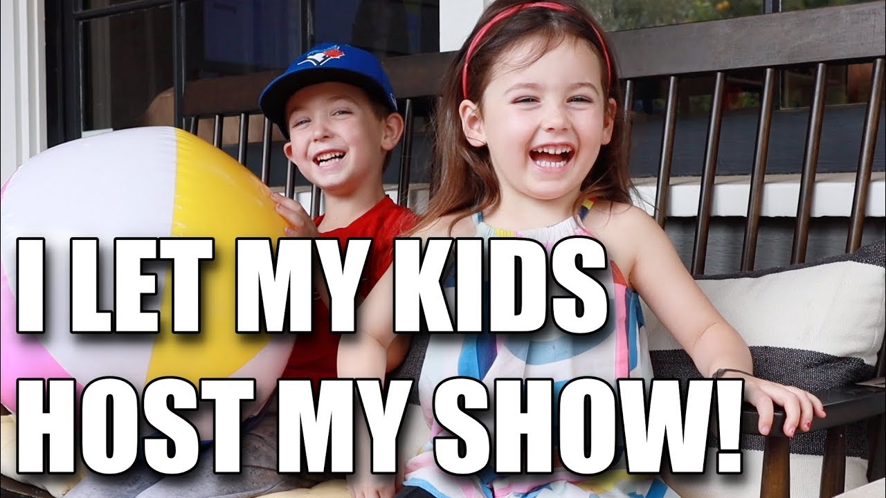 I Let My Kids HOST My Show! -By Orly Shani - YouTube